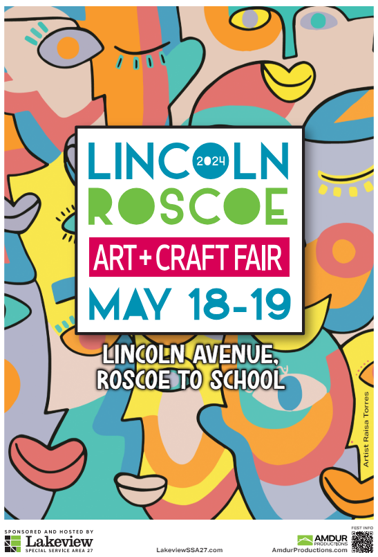 Lincoln Roscoe Art and Craft Fair Artist Info - Amdur Productions